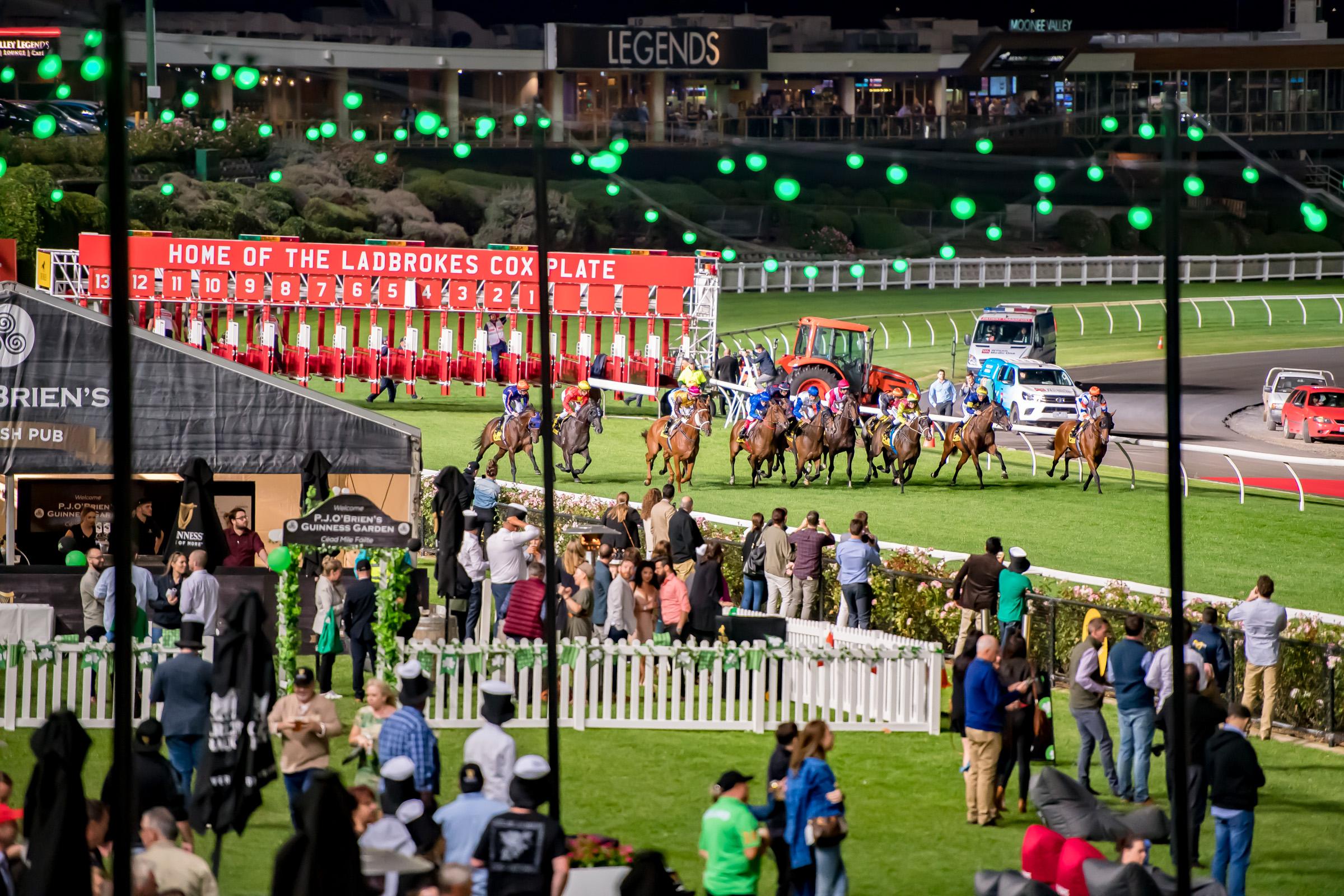 TAKE IN THE RACING ACTION